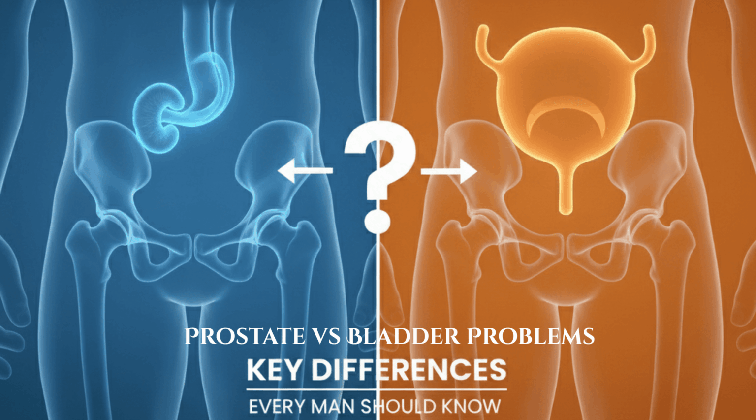 Prostate vs Bladder Problems: Differences Every Man Should Know